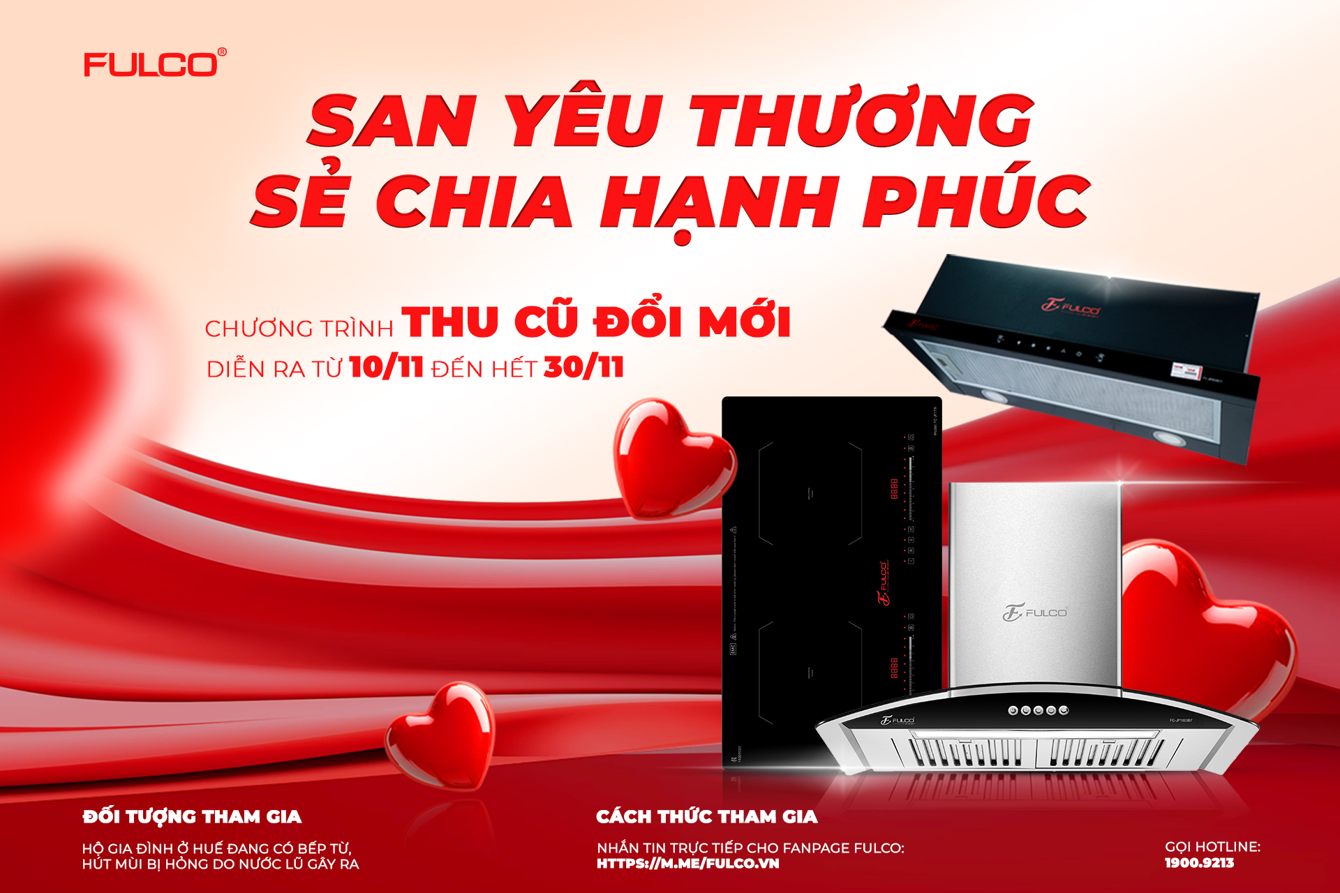 KHỞI ĐỘNG CHƯƠNG TRÌNH ĐẶC BIỆT TẠI HUẾ: "THU CŨ - ĐỔI MỚI" - FULCO CHUNG TAY PHỤC HỒI BẾP LŨ LỤT